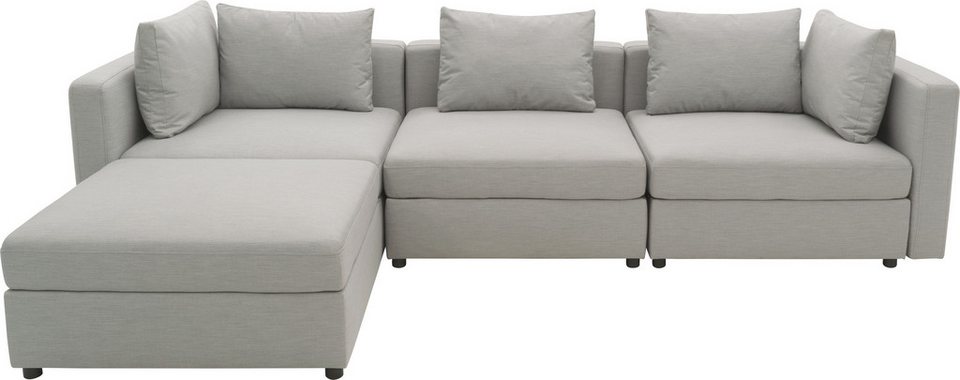 Domo Collection Ecksofa Solskin Individuell Erweiterbarkombinierbar