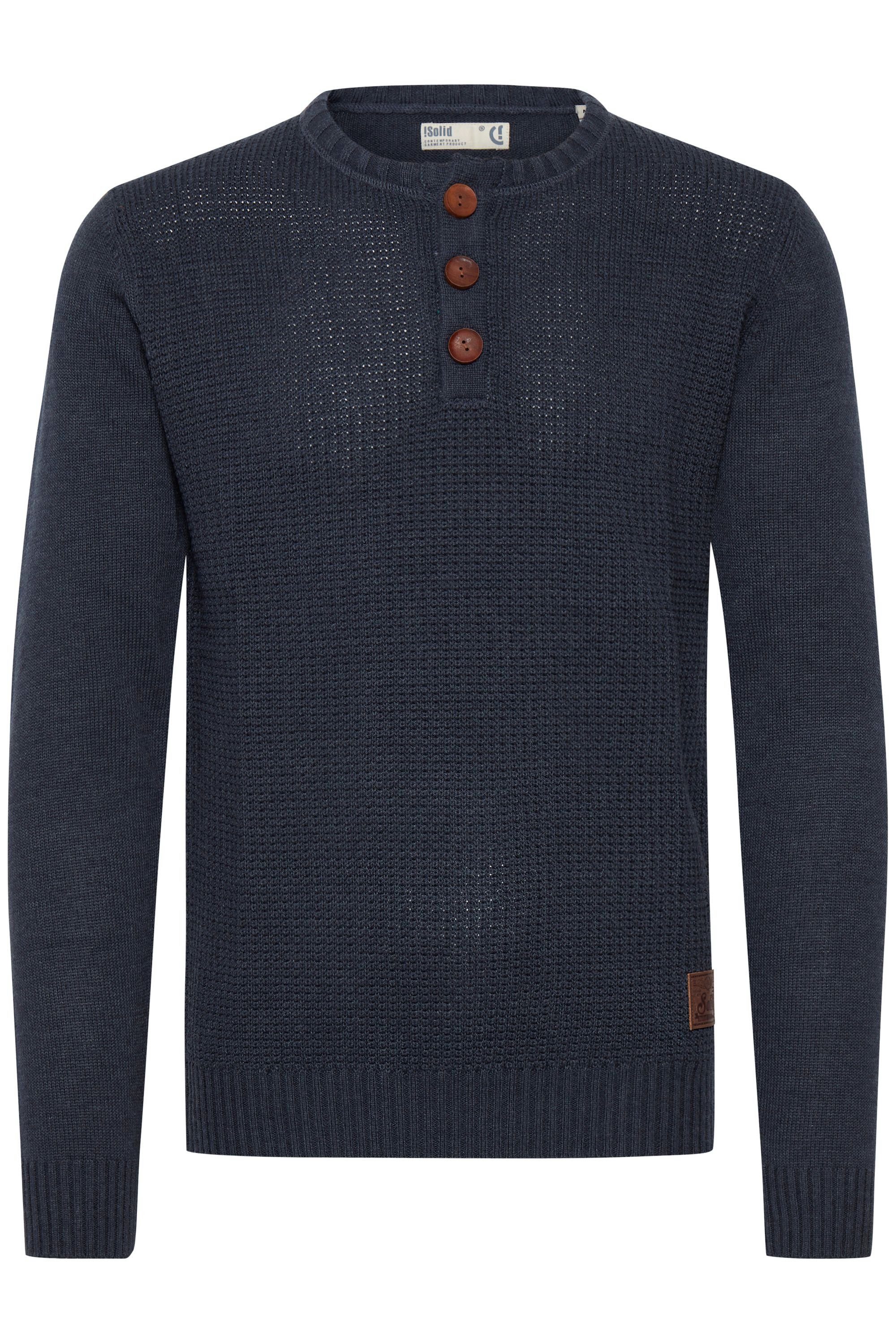 !Solid Strickpullover SDTerrance Strickpulli in Waffelstrick-Optik