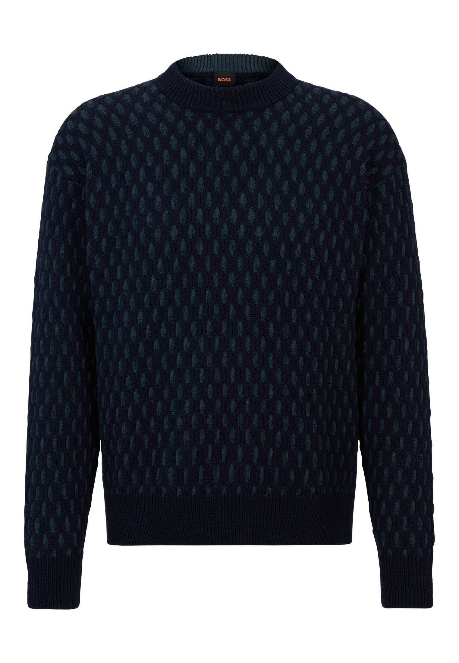 BOSS Strickpullover Herren Strickpullover KESH (1-tlg)