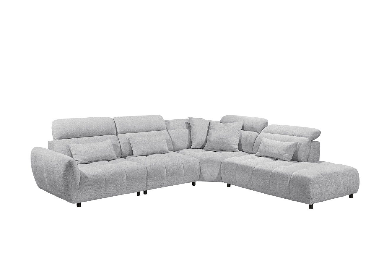 Ed Exciting Design Ecksofa Franklin Mit Verstellbaren Kopflehnen Frei