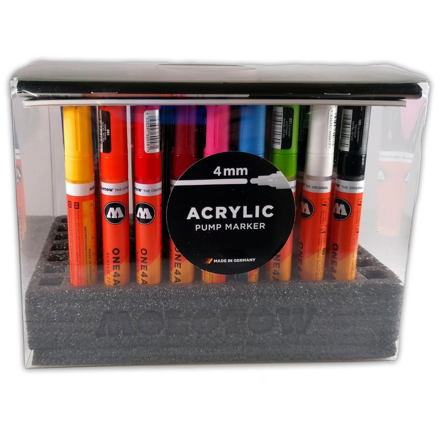 MOLOTOW Marker Molotow ONE4ALL 227HS Komplett Displayset, (Komplettset ...
