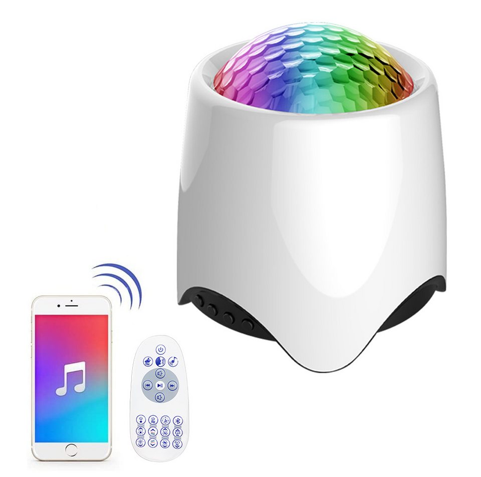 Sunicol Led Nachtlicht Led Sternenhimmel Projektor Bluetooth