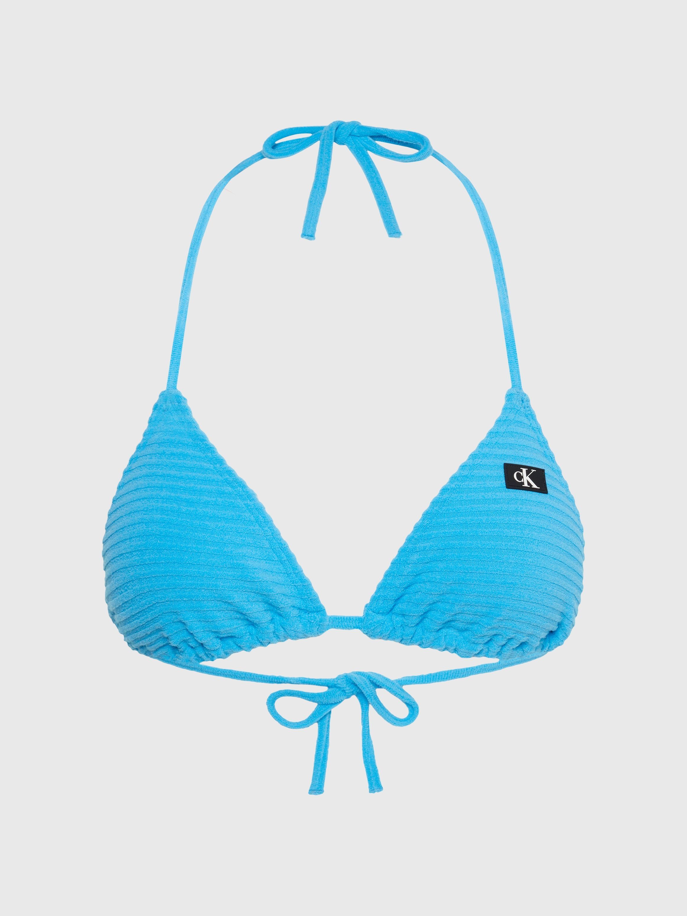 Calvin Klein Swimwear Triangel-Bikini-Top TRIANGLE-RP, mit gerippter ...