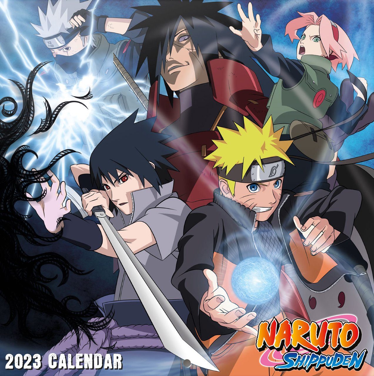Wandkalender Naruto Shippuden Kalender 2023