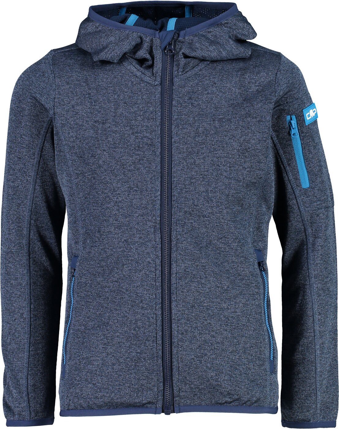 CMP Funktionsjacke KID G JACKET FIX HOOD BLUE-LIGHT BLUE