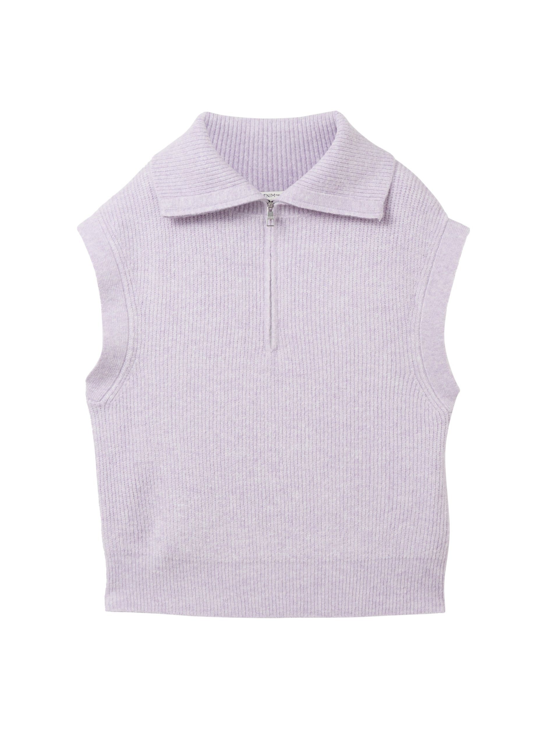 TOM TAILOR Denim Pullunder cozy troyer vest