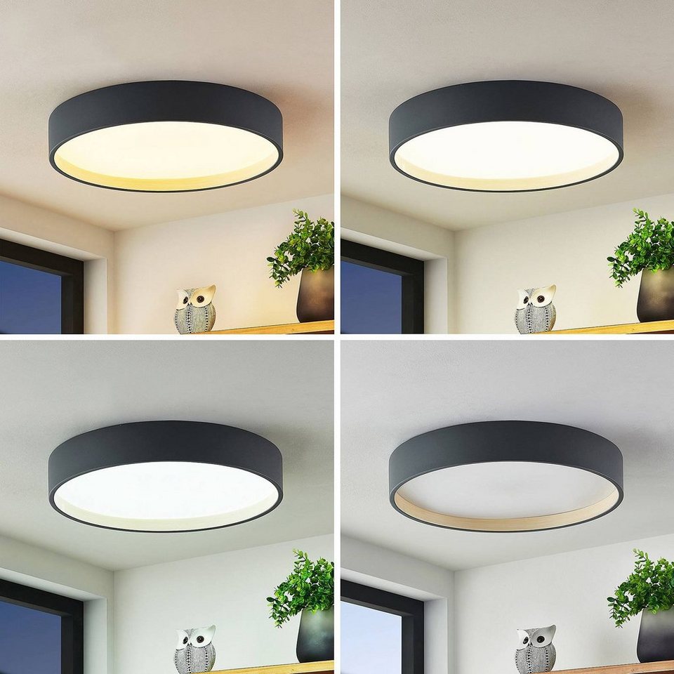 Lindby Led Deckenleuchte Todor Dimmbar Led Leuchtmittel Fest Verbaut