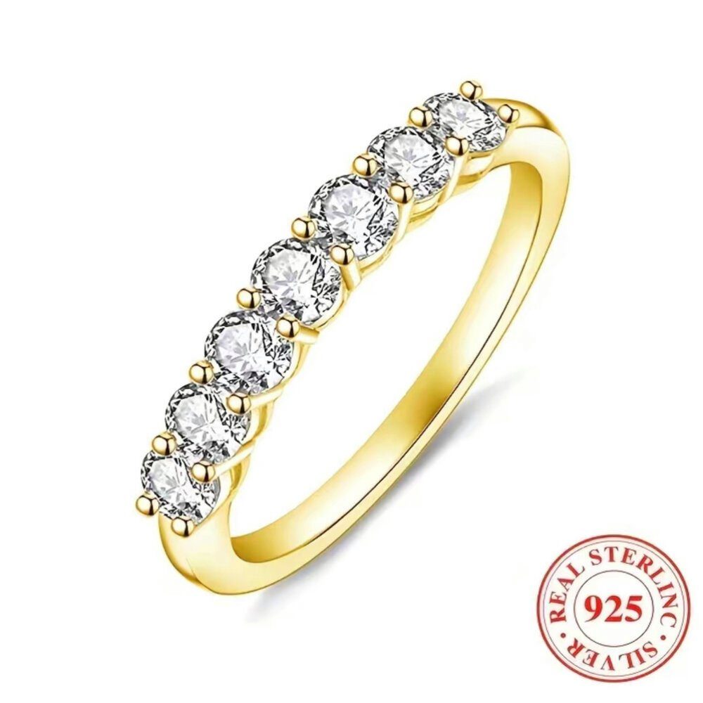 ROUGEMONT Diamantring Moissanite Diamant Ring Luxus Damen Ring ...