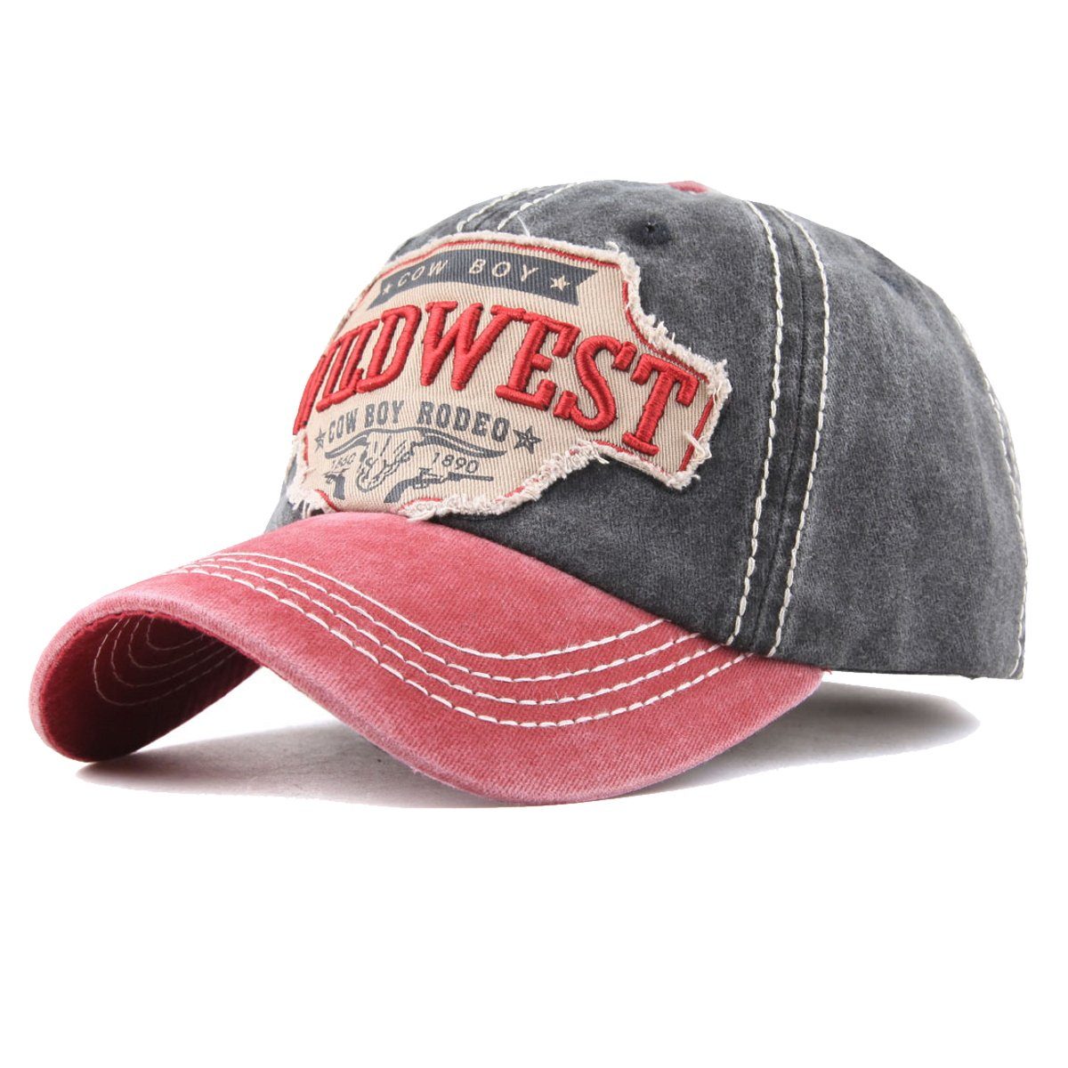 ᐅ Sporty Baseball Cap Wildwest Western Cowboy Rodeo Original Vintage ...