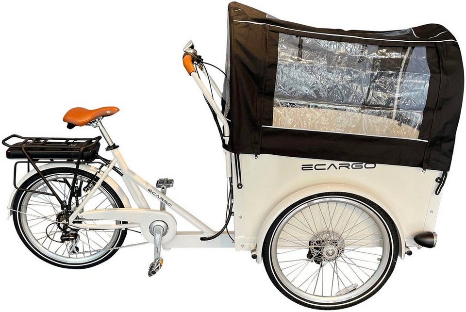 Greenstreet E Bike Elektrolastenrad E Cargo 7 Gang Shimano Acera