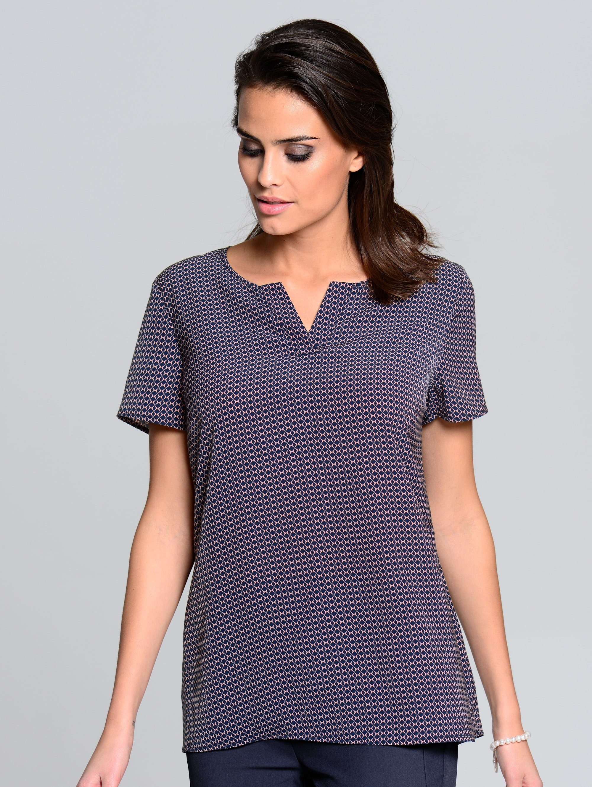 Alba Moda Bluse Mit Alba Moda Exklusivem Print Otto