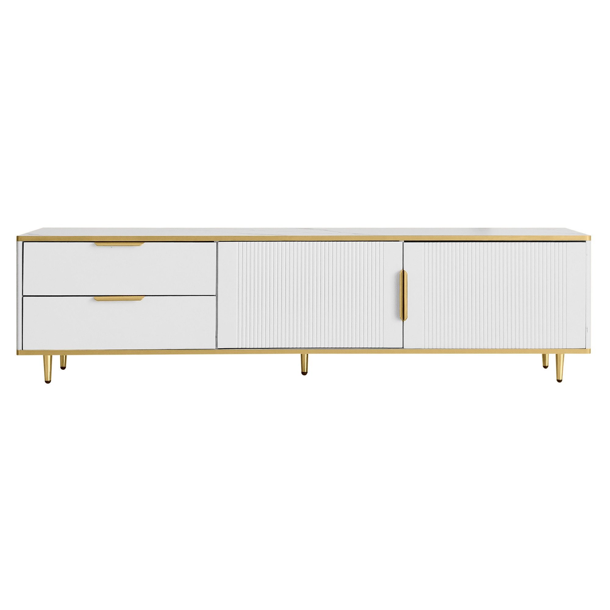 Ideasy Tv Board Wohnzimmermöbelmedienmöbel 1754045cm Weiß