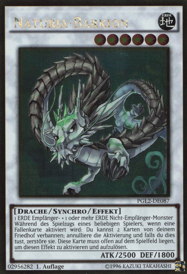 Recollectibles Sammelkarte Yugioh Karte Naturia Barkion Deutsch Yu Gi