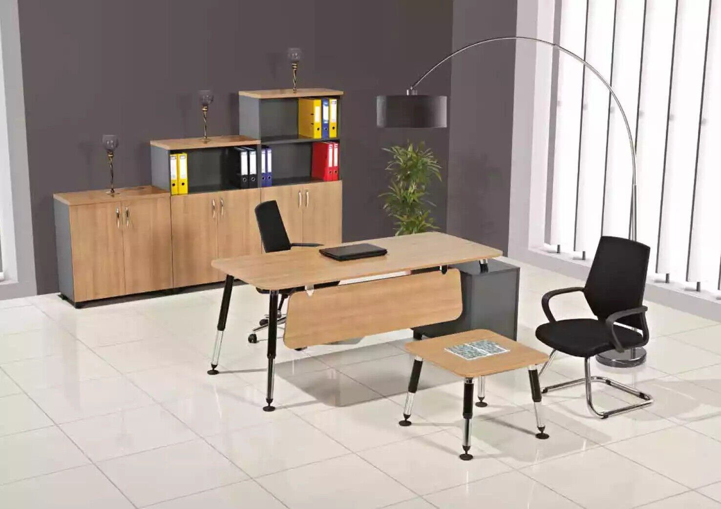 Jvmoebel Eckschreibtisch Holzmöbel Arbeitszimmer Schreibtisch