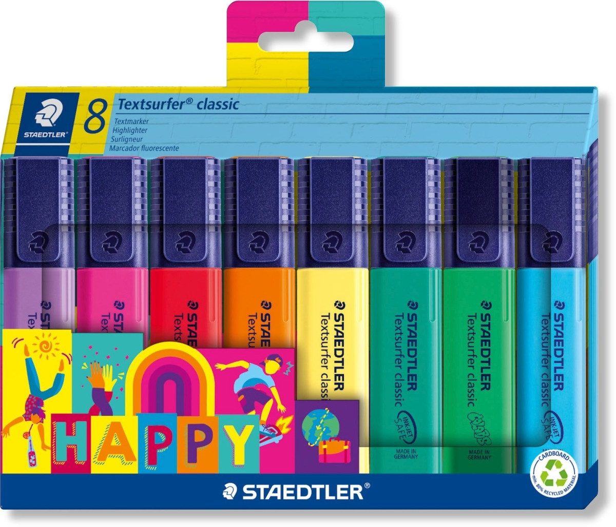 STAEDTLER Marker, Textmarker Textsurfer classic 364 C colors