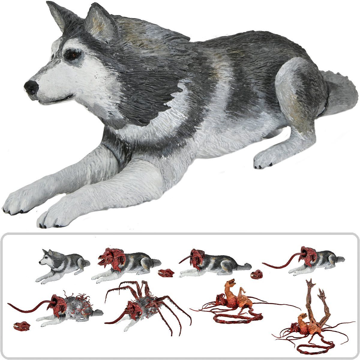 NECA Actionfigur NECA The Thing Dog Creature Ultimate Deluxe 7 Inch ...