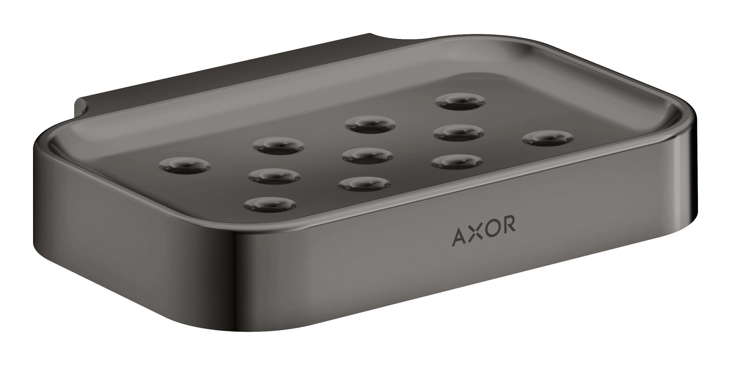 hansgrohe Seifenschale Axor Universal Circular, Seifenschale - Polished Black Chrome