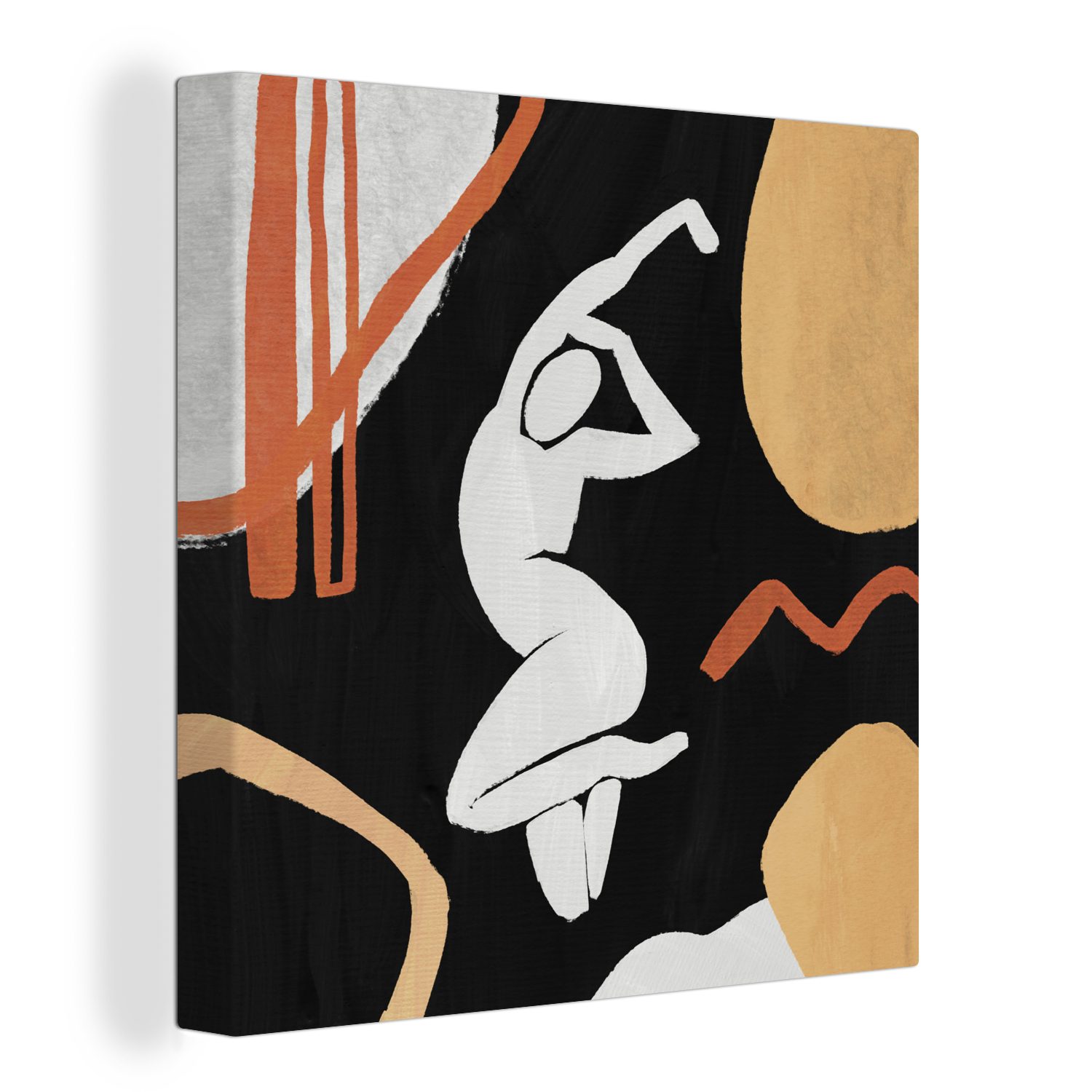 Onemillioncanvasses® Leinwandbild Frau Figur Abstrakt 1 St