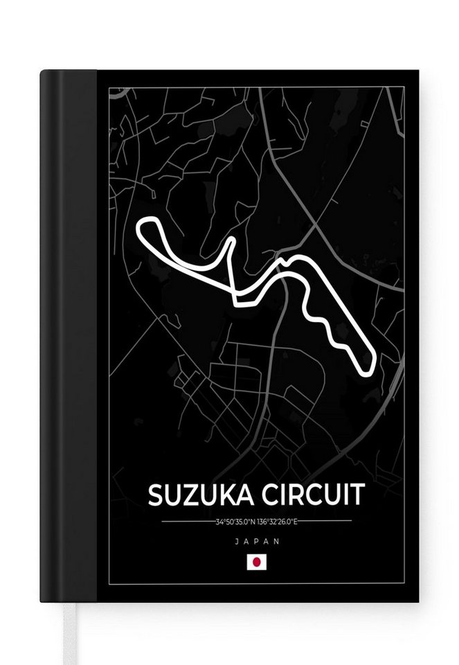 Muchowow Notizbuch F1 Rennsport Japan Suzuka Circuit