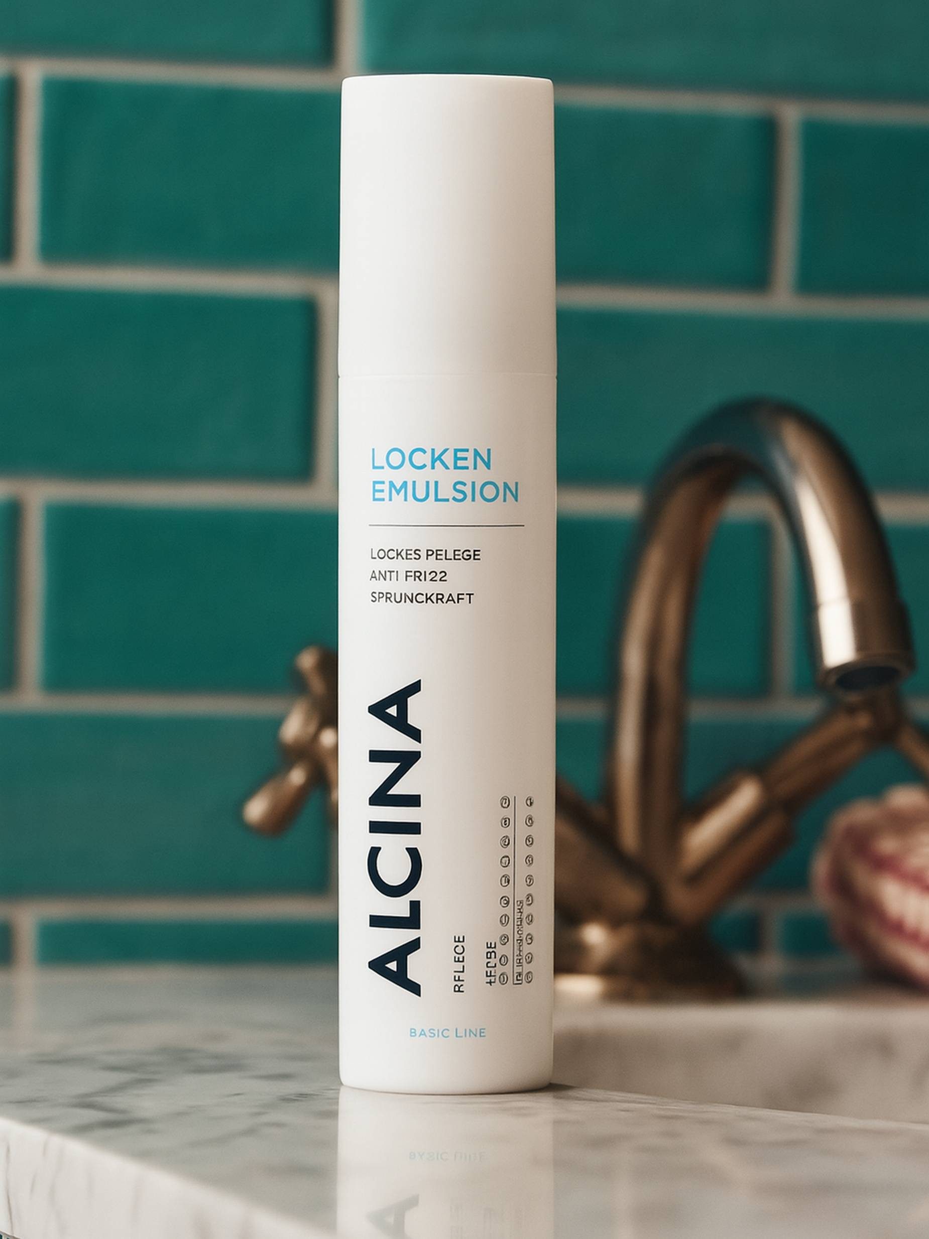 ALCINA Leave-in Pflege Locken Emulsion (100 ml) Lockenpflege mit ...