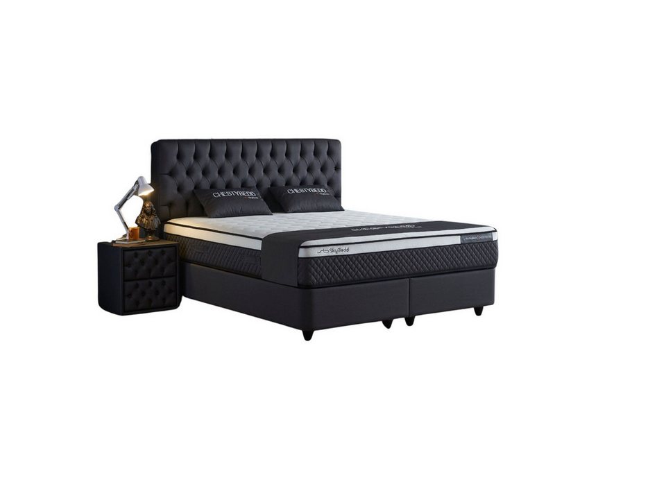 Villa Möbel Boxspringbett Chesty Bett Set Bett Set Aus Bettkasten