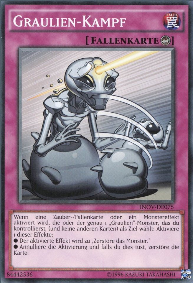 Recollectibles Sammelkarte Yugioh Karte Graulien Kampf Deutsch Yu Gi