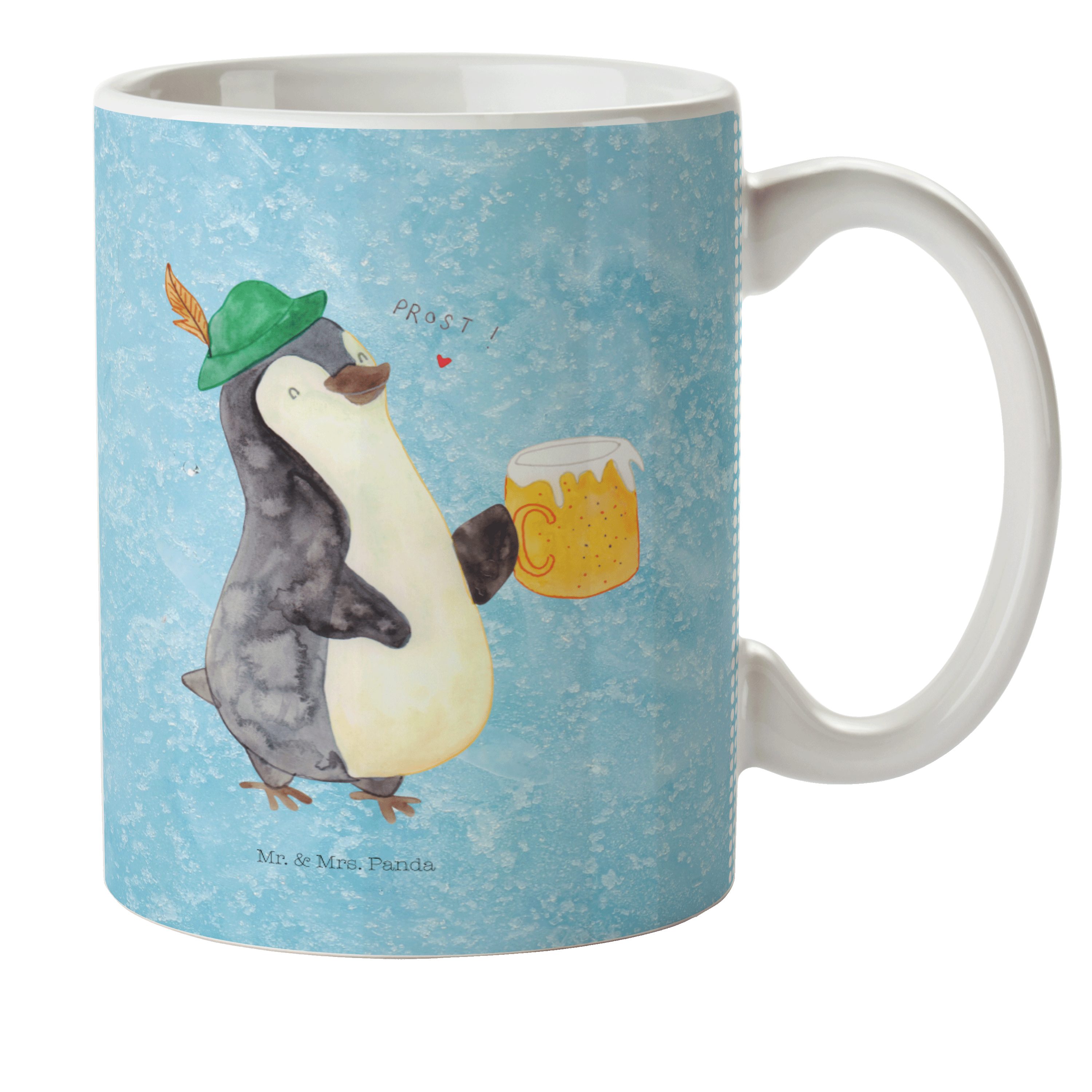 Mr And Mrs Panda Kinderbecher Pinguin Bier Eisblau Geschenk