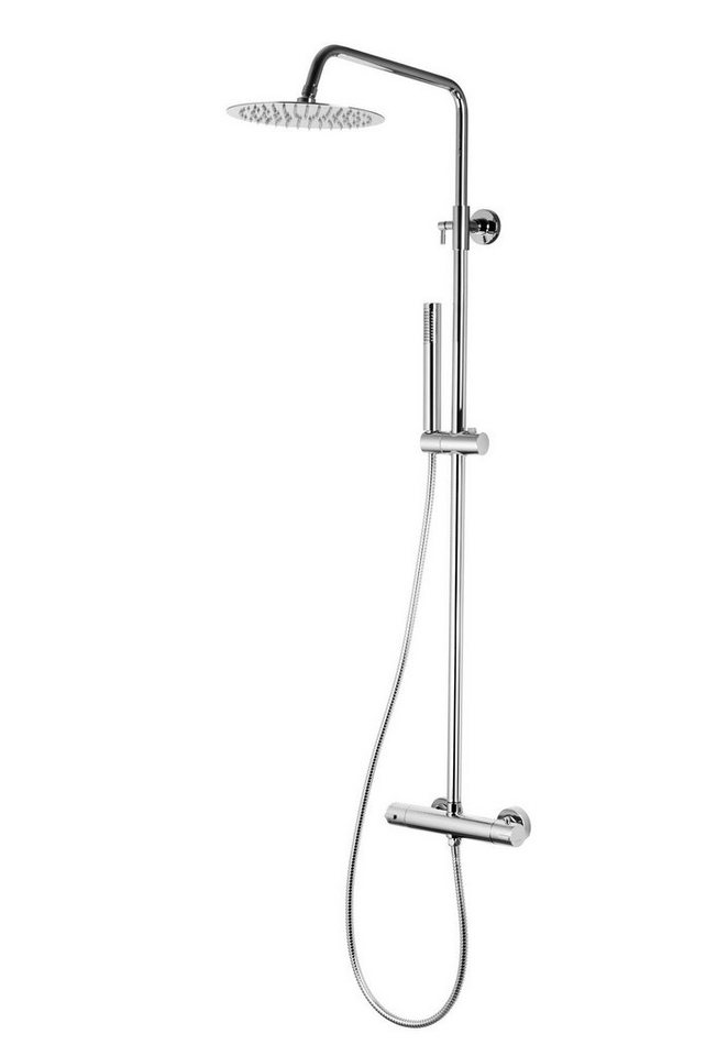 Kolman Duschsystem Lugo Thermostatisch Brausegarnitur Regendusche In