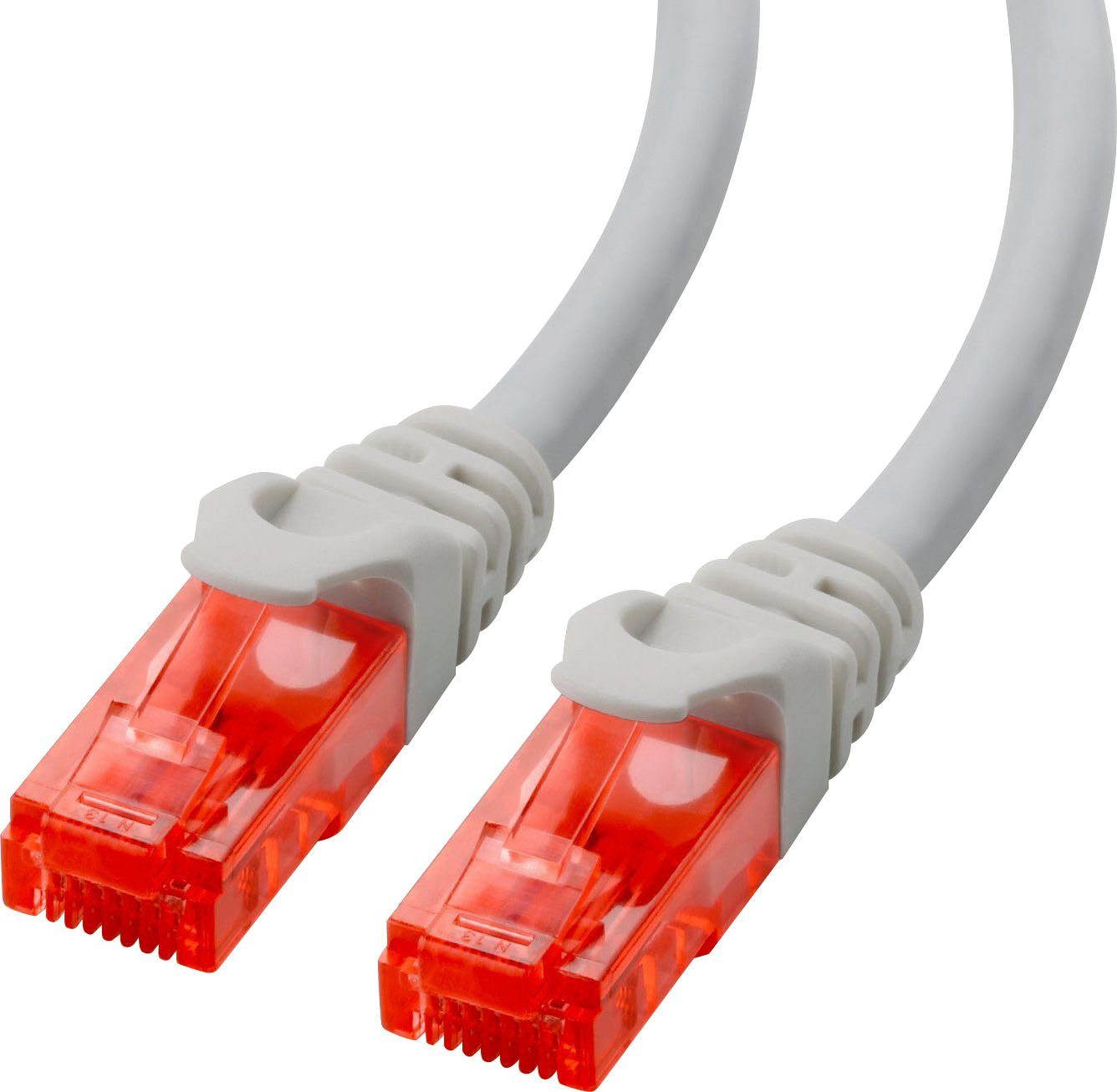 CSL 2x RJ45 verschiedene Längen LAN-Kabel, RJ-45 (Ethernet), RJ-45 ...