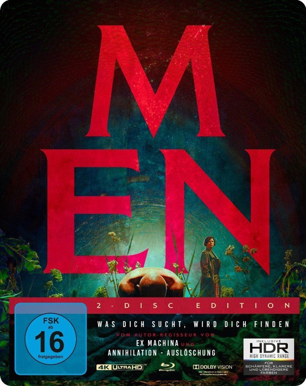 PLAION Blu-ray Men - Was dich sucht, wird dich finden 4K, 1 UHD-Blu-ray + 1...
