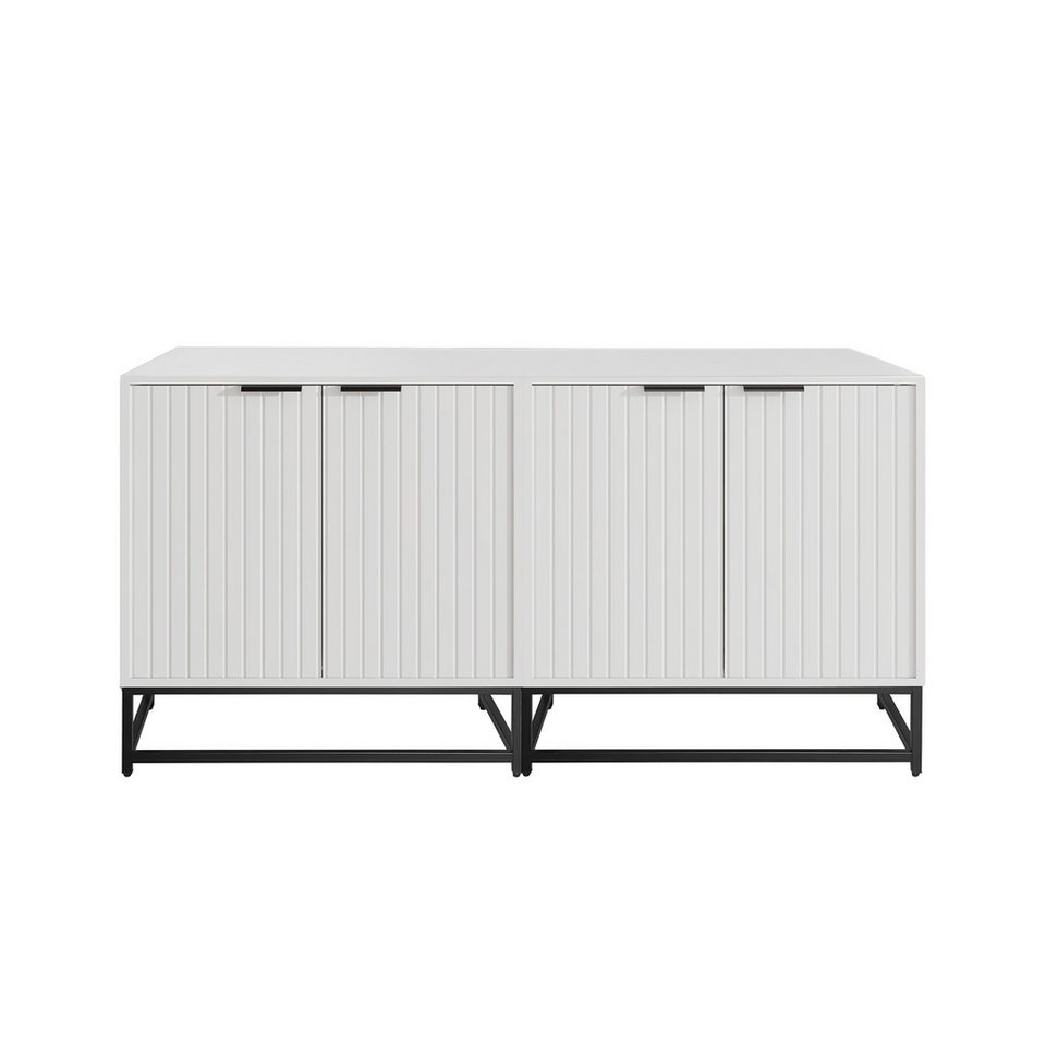 Gotagee Sideboard Schließfächer Kommode Beistellschrank Schließfach