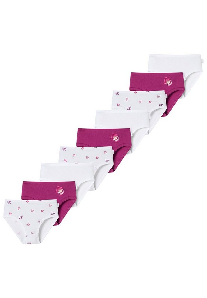Schiesser Hüftslip 9er Pack Feinripp Organic Cotton Spar Set 9 St