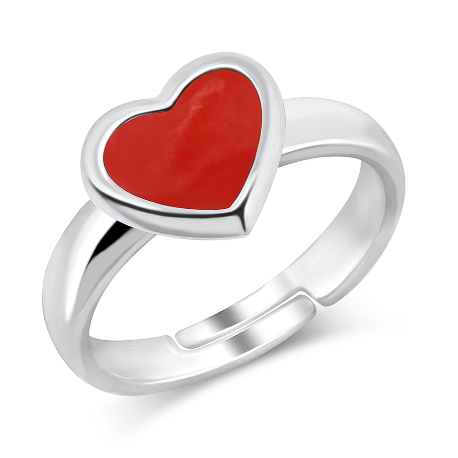 schmuck23 Fingerring Kinder Ring Herz 925 Silber, Kinderschmuck ...