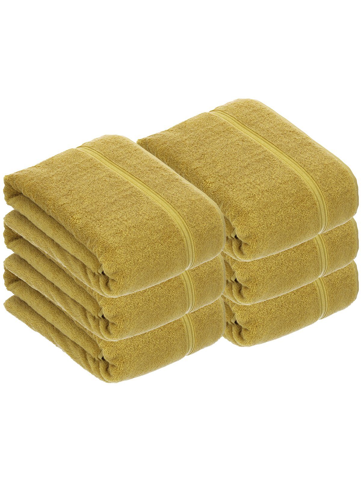 Vossen Badetücher 6er Pack Badetuch 100 X 150 Cm Belief Frottier Spar