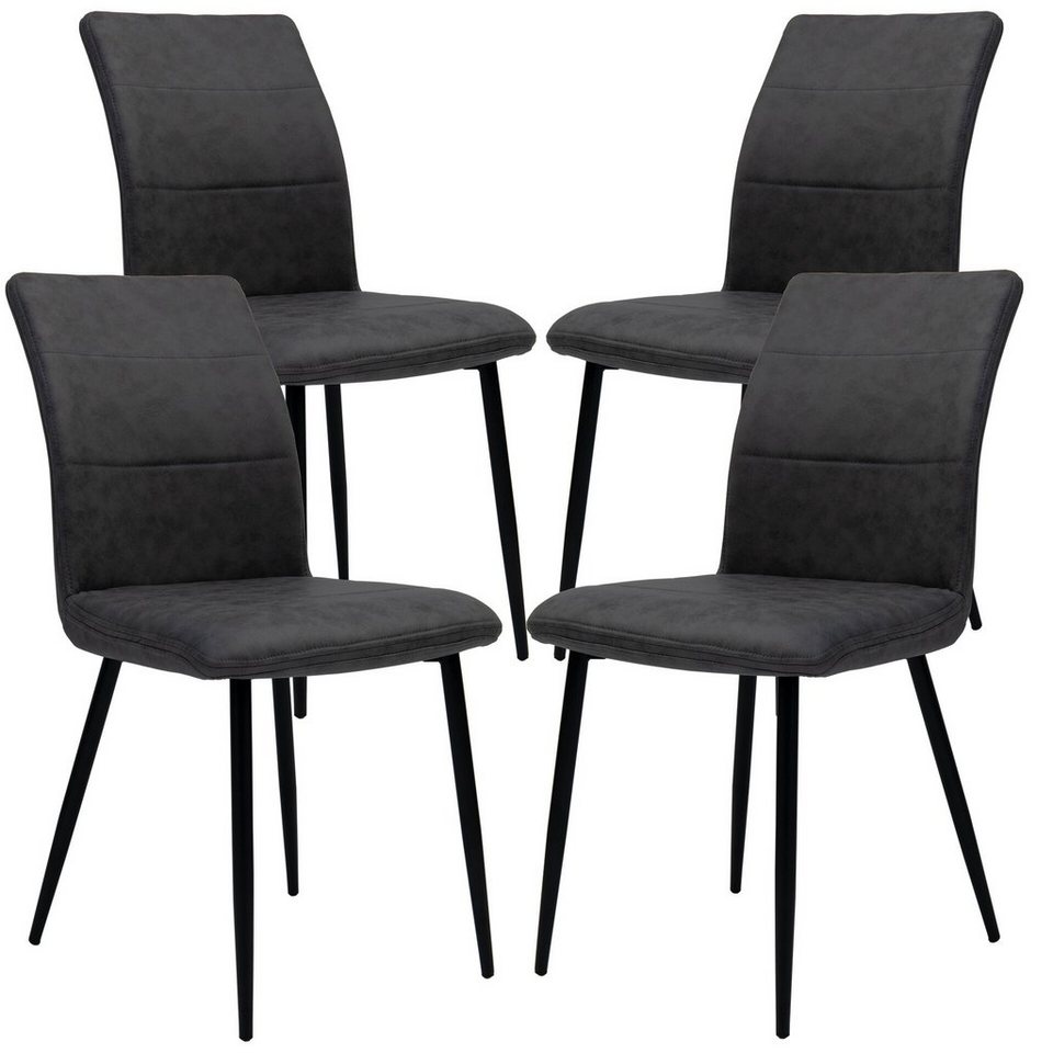 Trisens Polsterstuhl Teona Einzeln Oder Im 2er 3er 4er Set 1 St