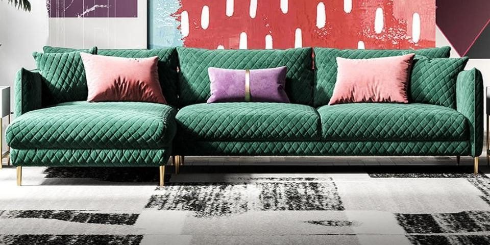 Xlmoebel Ecksofa Modernes Stoff Relax Sofa Mit Luxuriöser