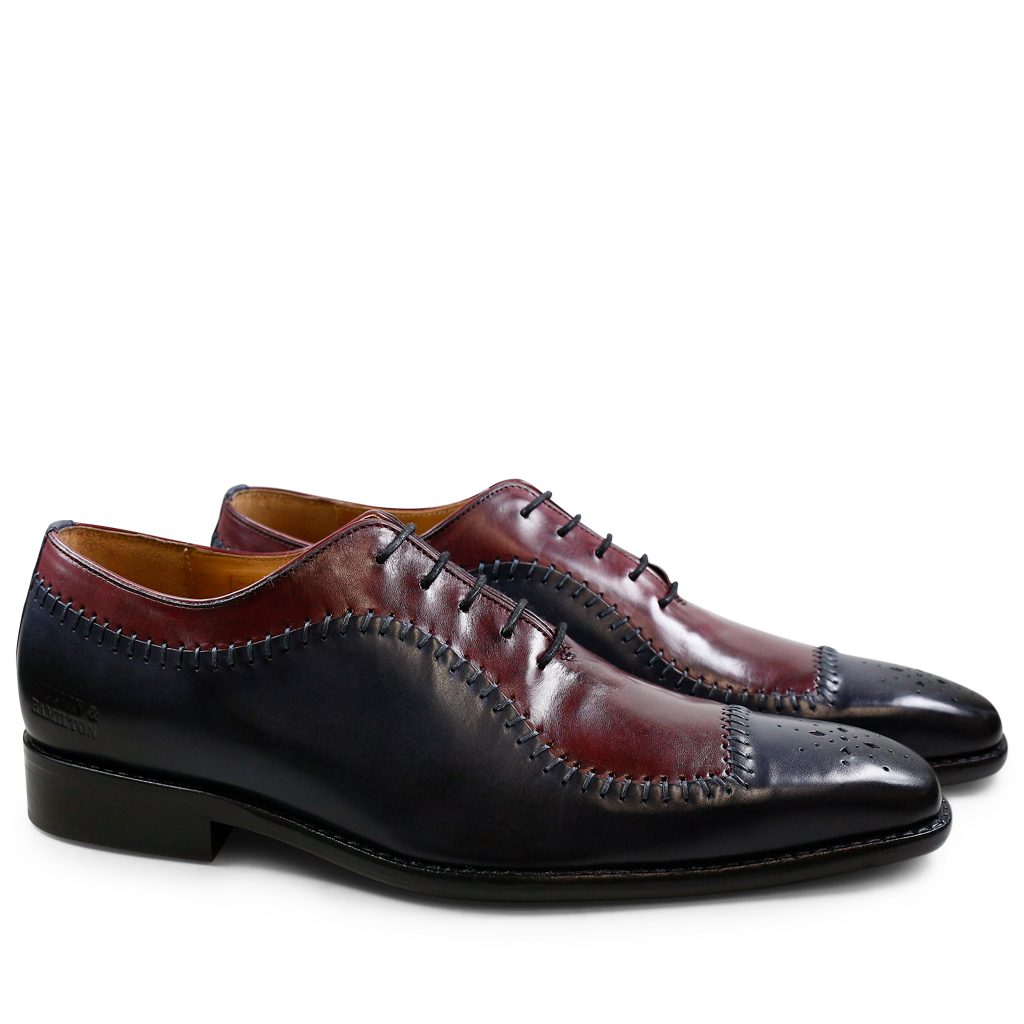 Melvin & Hamilton Clark 2 Schnürschuh, Sohle: Leder blau