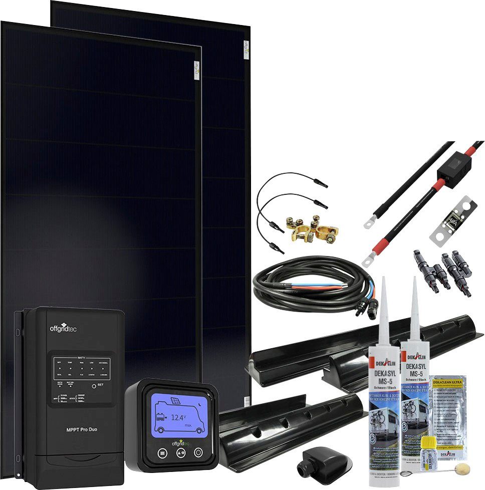 Offgridtec Solaranlage Mobileblack L 310w30a Mppt Duo Laderegler Olp