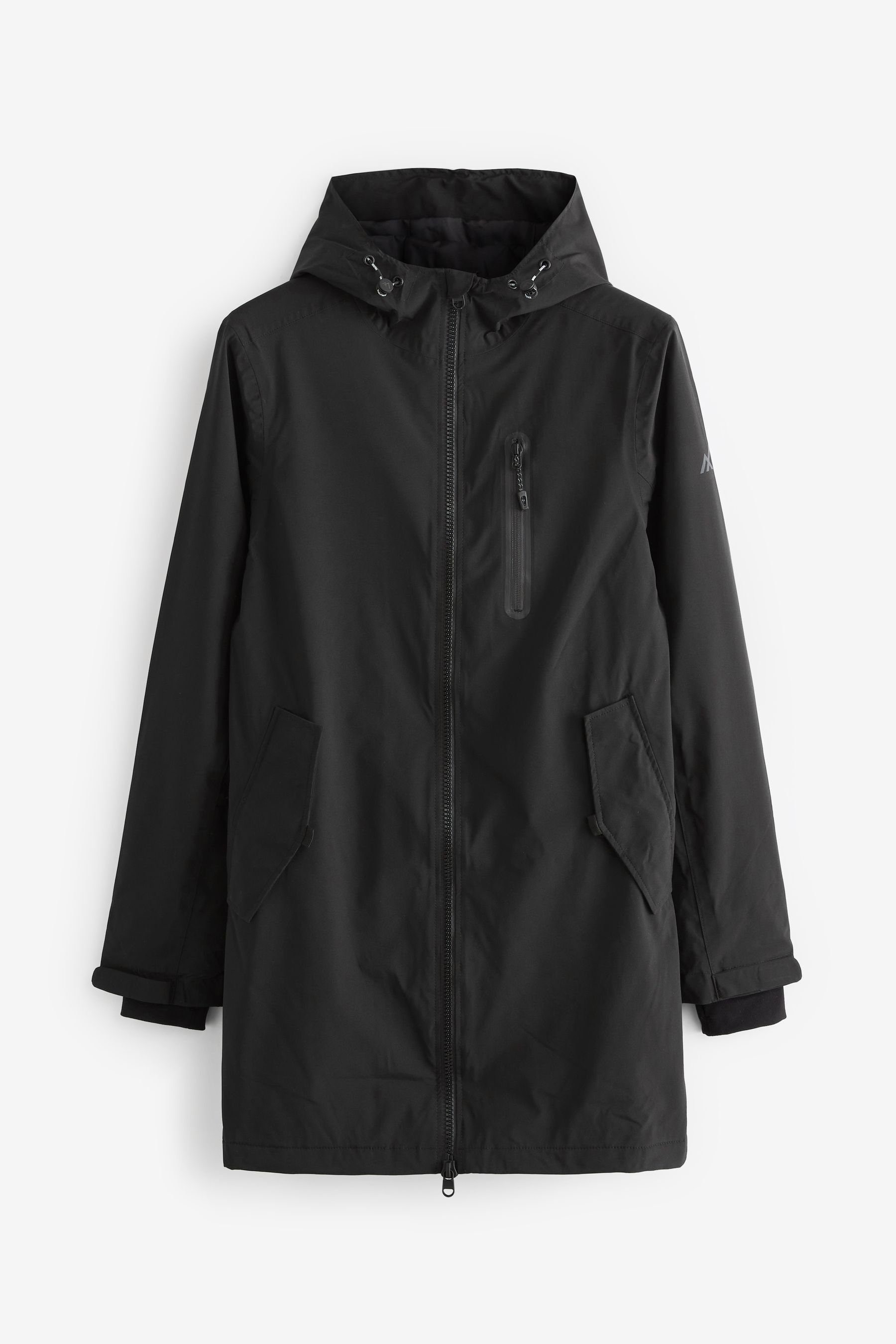 Next Parka Wasserfeste Lange Jacke Mit Fleece Futter 1 St