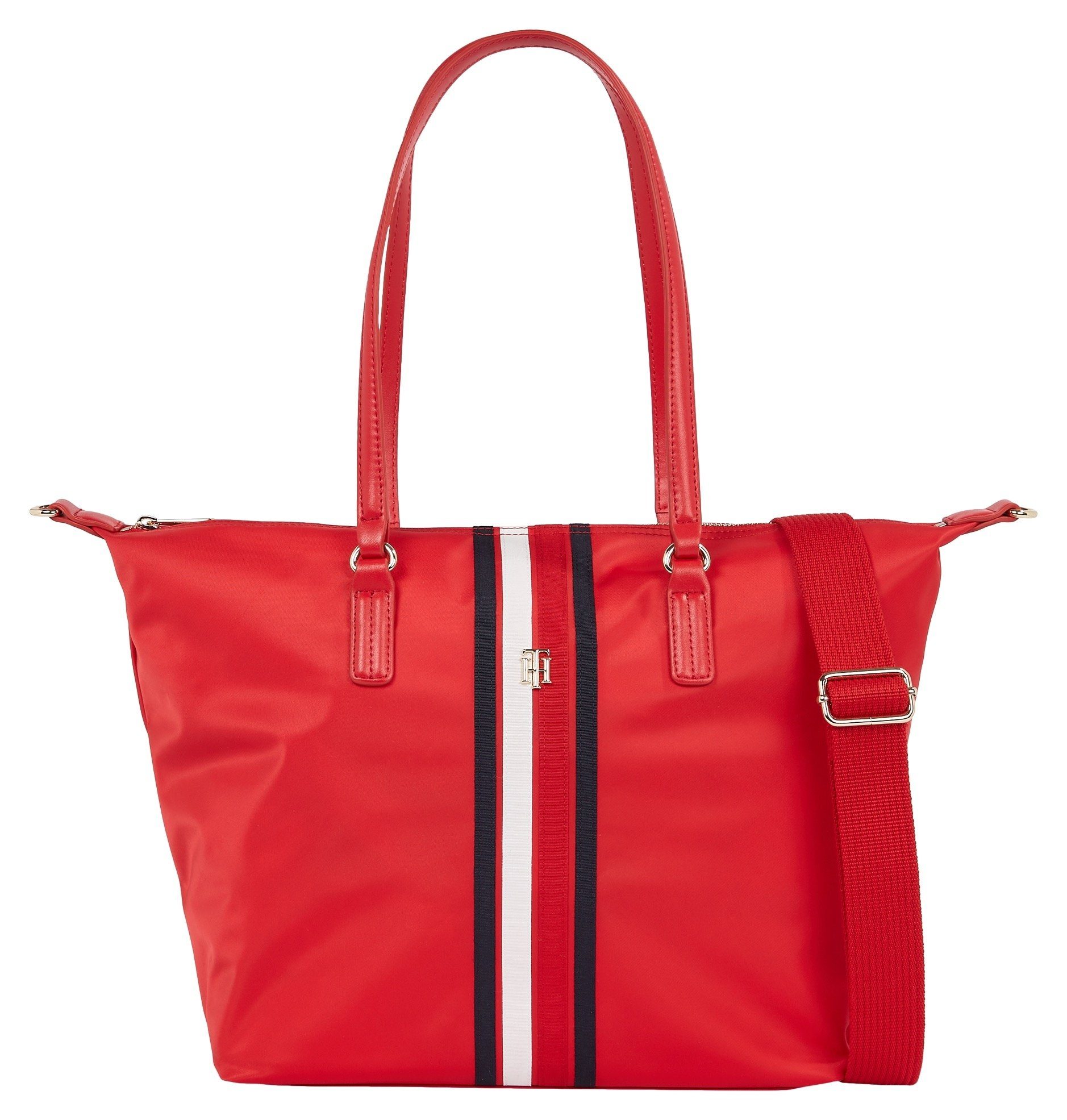 Tommy Hilfiger Shopper Poppy Tote Corp Mit Reißverschluss Innenfach