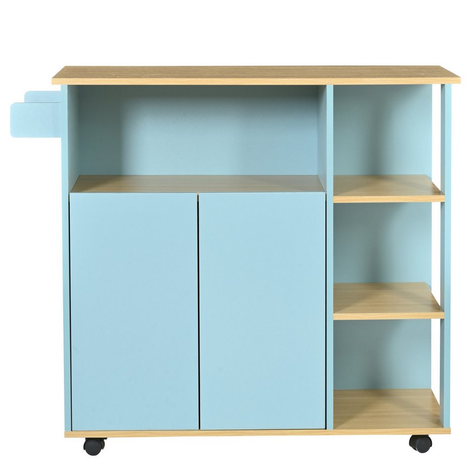 Gotagee Anrichte Esswagen Multifunktions Sideboard Mit Gebremsten