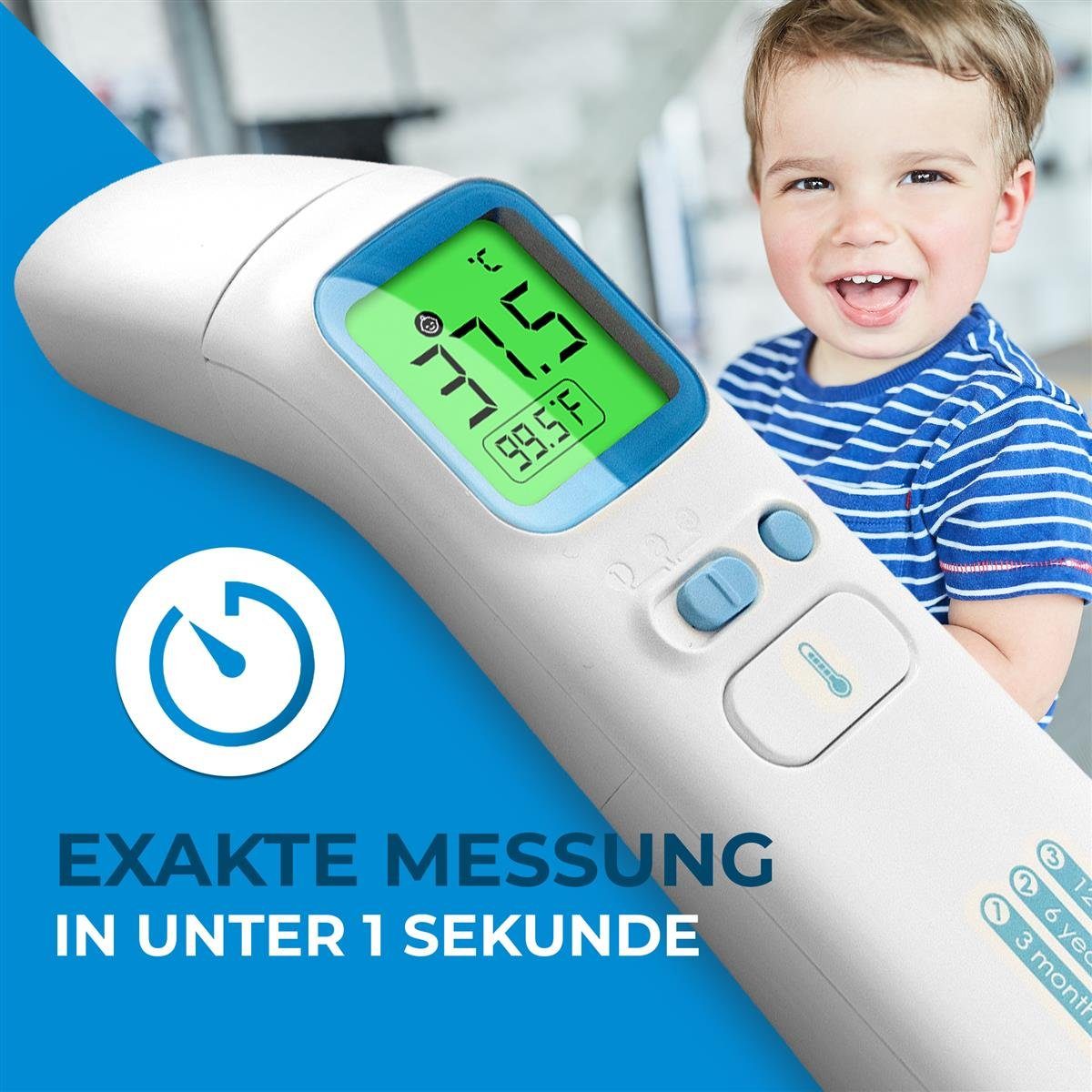 Fabelhafte Fieberthermometer Stirn Test Fotos