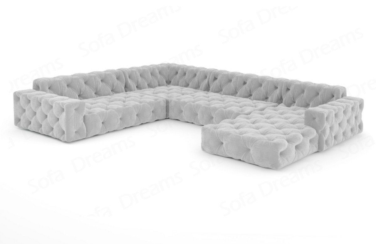 Sofa Dreams Sofa Stoff Samt Designer Samtstoff Sofa Polstersofa Menorca ...