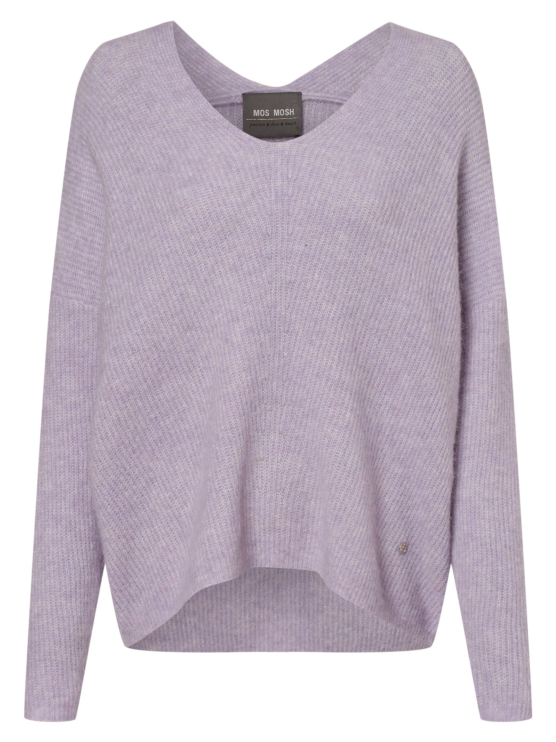 Mos Mosh Strickpullover Thora, überschnittene Schulternähte