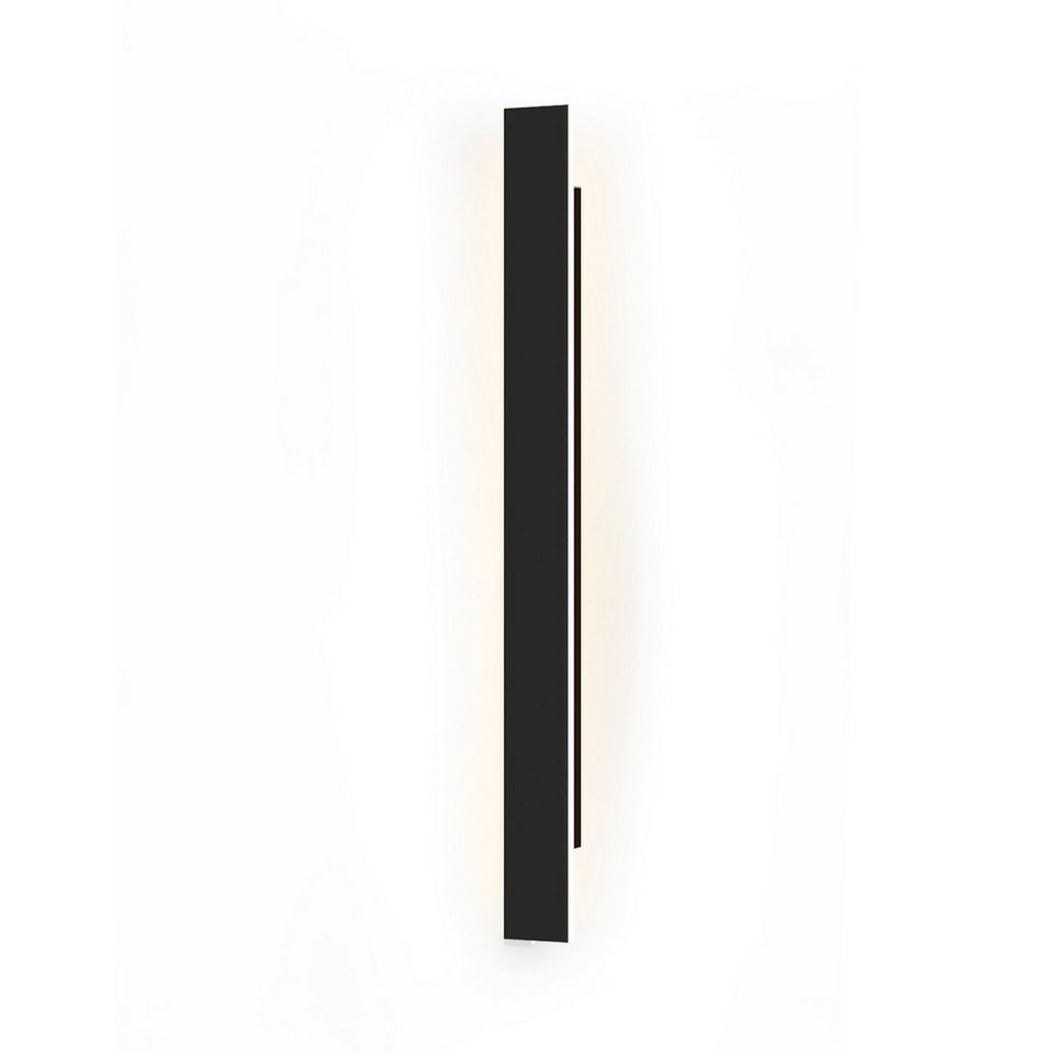 Nettlife Led Außen Wandleuchte Schwarz 104cm 26w Gärten Wandlampe