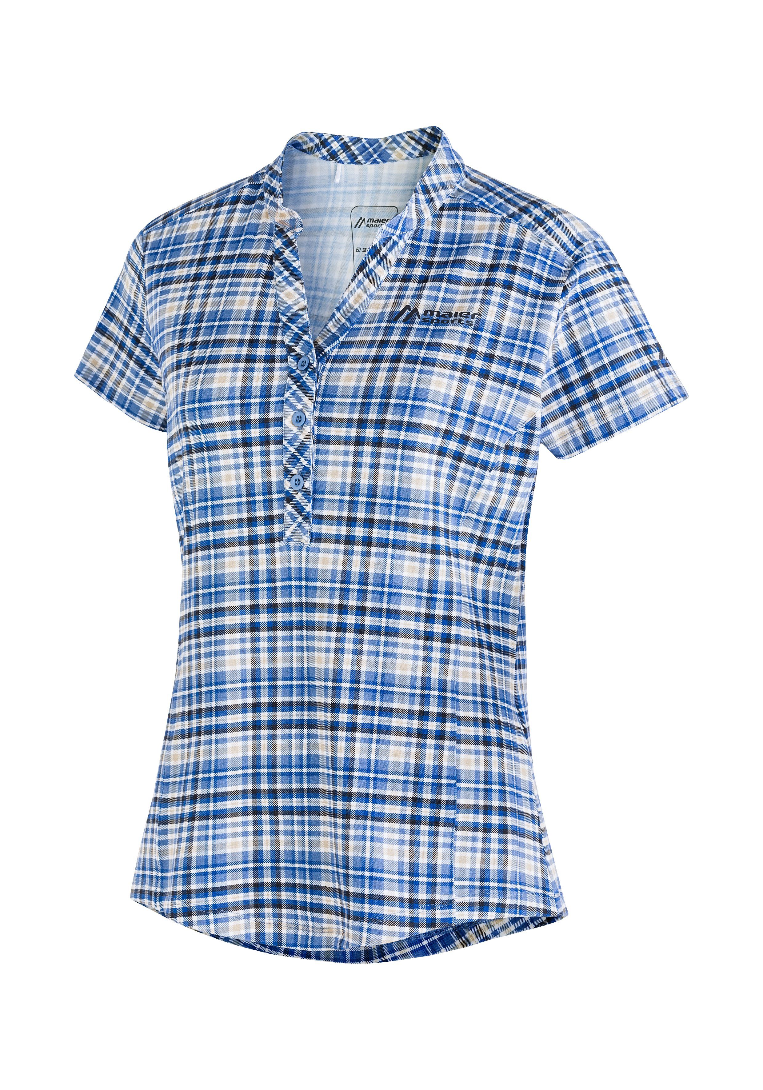 Maier Sports Funktionsbluse Enz Ss W Damen Bluse Atmungsaktive