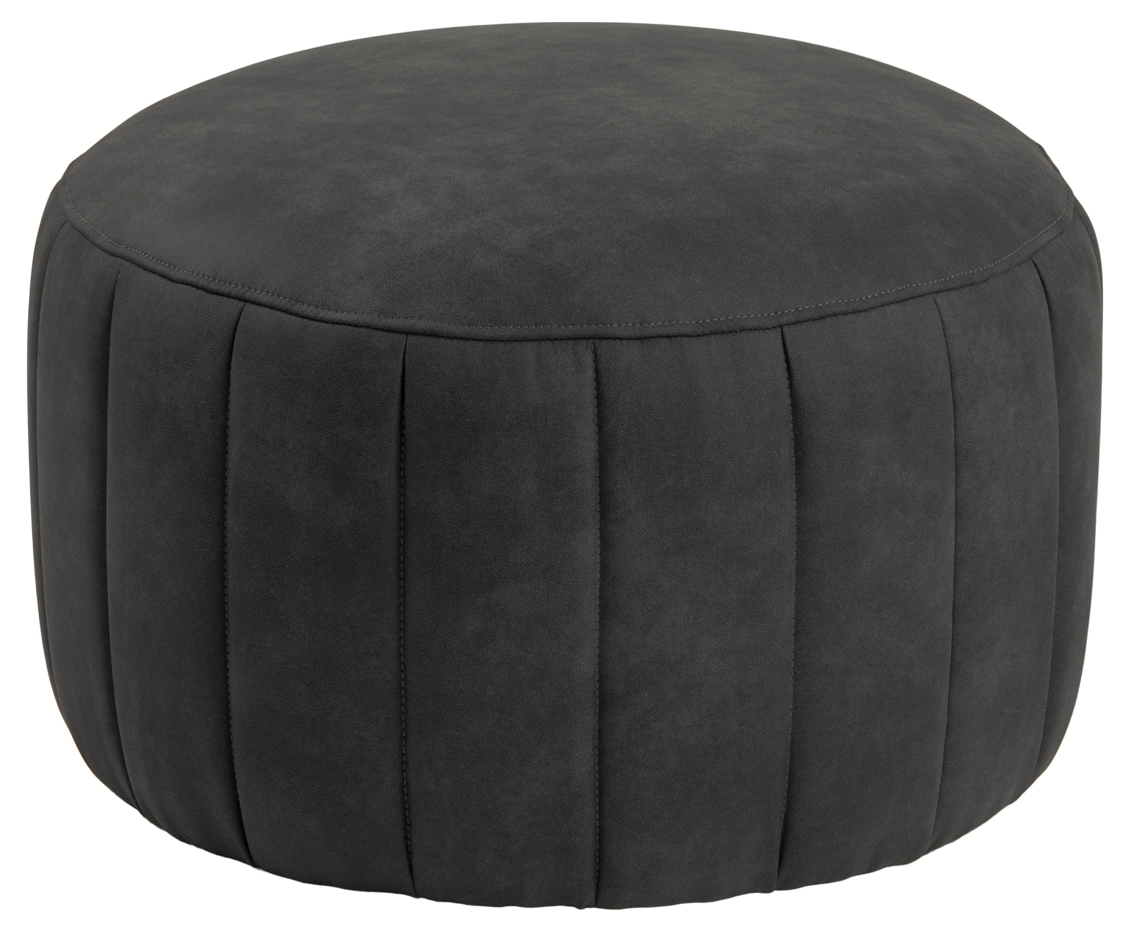 ebuy24 Pouf Dorte P1 Hocker, Pouf grau.