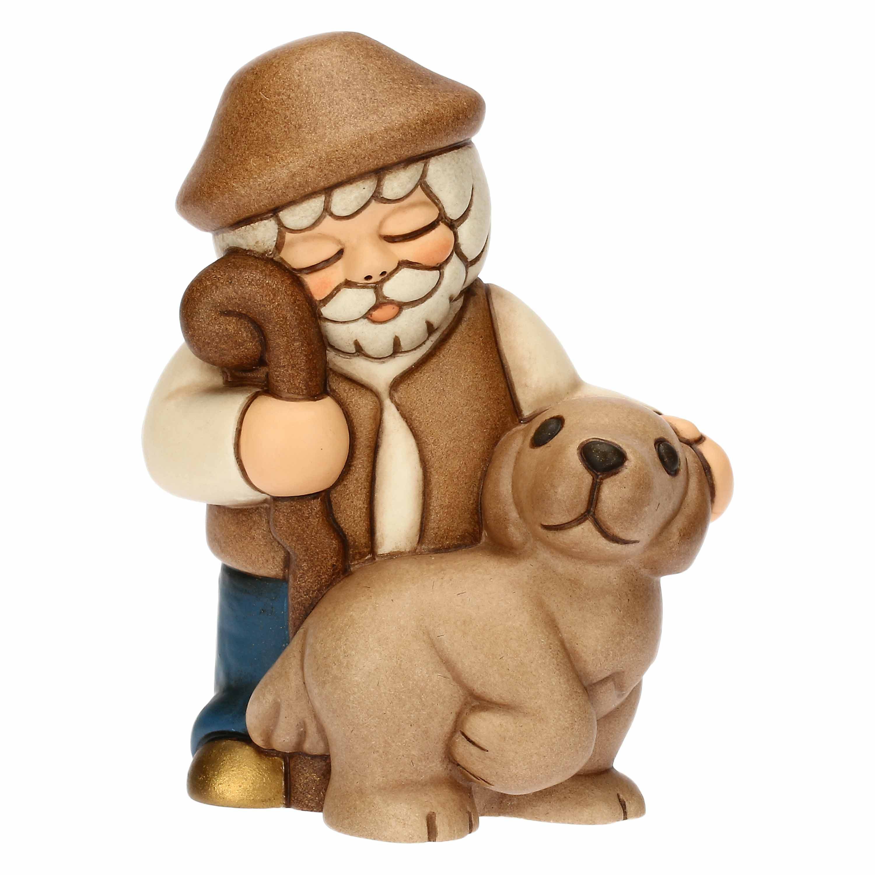 THUN SpA Dekofigur Thun 'Krippe Klassisch Hirte MIT HUND' - 2025, neu ...