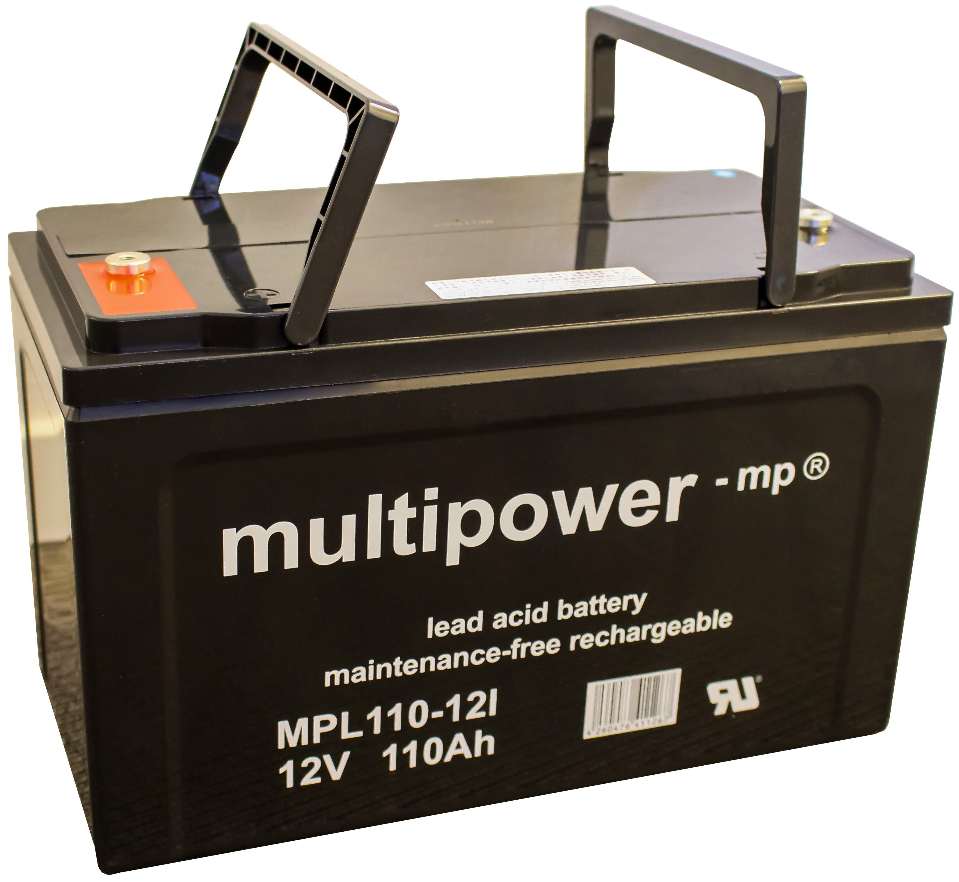 Multipower Multipower Blei-Akku MPL110-12i Pb Batterie 12V / 100Ah ...