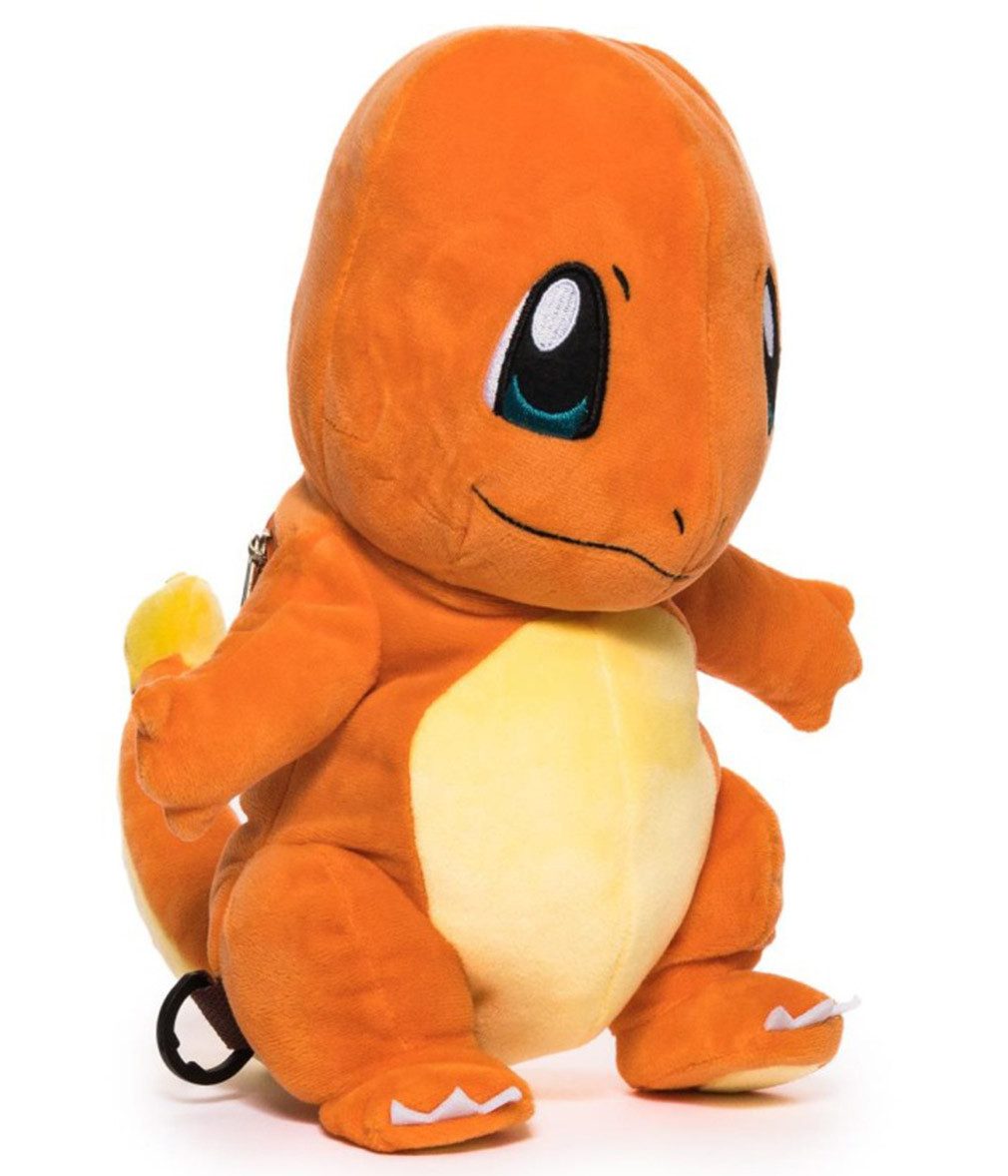POKÉMON Rucksack Pikachu, Anime Manga Plüsch Mini Backpack, abnehm- und ...